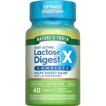 Best Naturals Lactase Enzyme 180 Tablets, 3000 FCC Digestive Aid for ...
