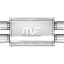MagnaFlow Performance Exhaust Muffler 11226: 2.5"/2.5" Inlet/Outlet ...
