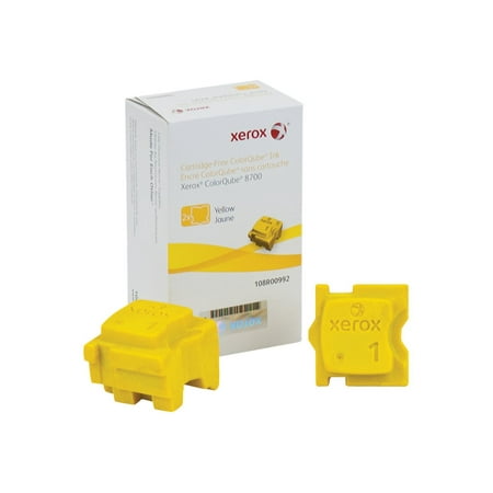 Xerox ColorQube 8700 - 2-pack - yellow - solid inks - for ColorQube ...
