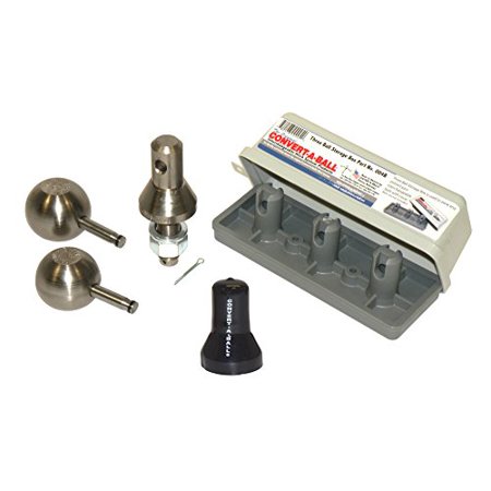 Convert-A-Ball Long Shank 2-Ball Set - 1 7/8 and 2 inch Balls with Stem ...