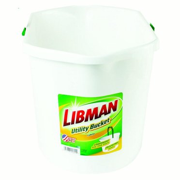 Libman 3 Gallon All-Purpose Bucket White Polypropylene - Walmart.com