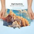 Yiaed Cloud Sleeping Cat Print Boys' Boxer Briefs Cotton Casual Stretch ...
