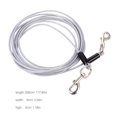 BESTYASH 1Pc Dog Walking Rope in Silver Color for Pet Owners - Walmart.com