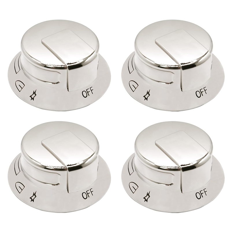 Paquete de 4 Perillas de Control de Quemador de Cocina 318569904 para ...