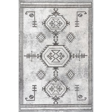 nuLOOM Corinna Modern Abstract Machine Washable Area Rug, 8' x 10 ...