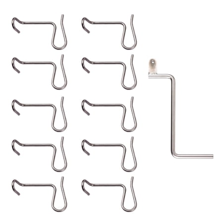 GoolRC 10 PCS Fence Wire Tightener with Tightening Handle Metal Fence ...