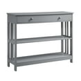 Free Shipping! Convenience Concepts Mission 1 Drawer Console Table ...