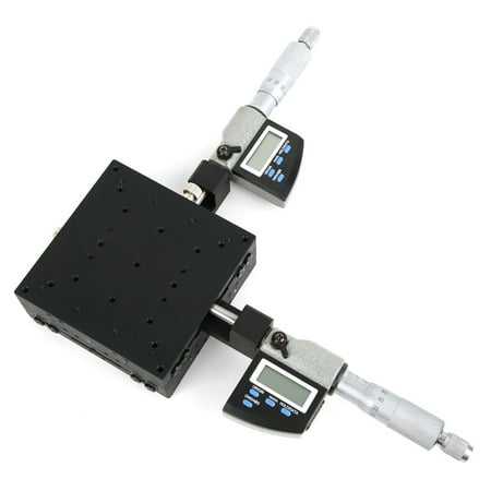 Micrometer Platform,SEMXY100 AC xY Axis Digital Micrometer Cross Slide ...
