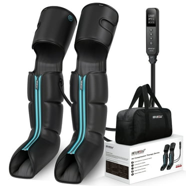 AIR SEQUENTIAL COMPRESSION LEG MASSAGER - LARGE FULL LEG COMPLETE SET ...