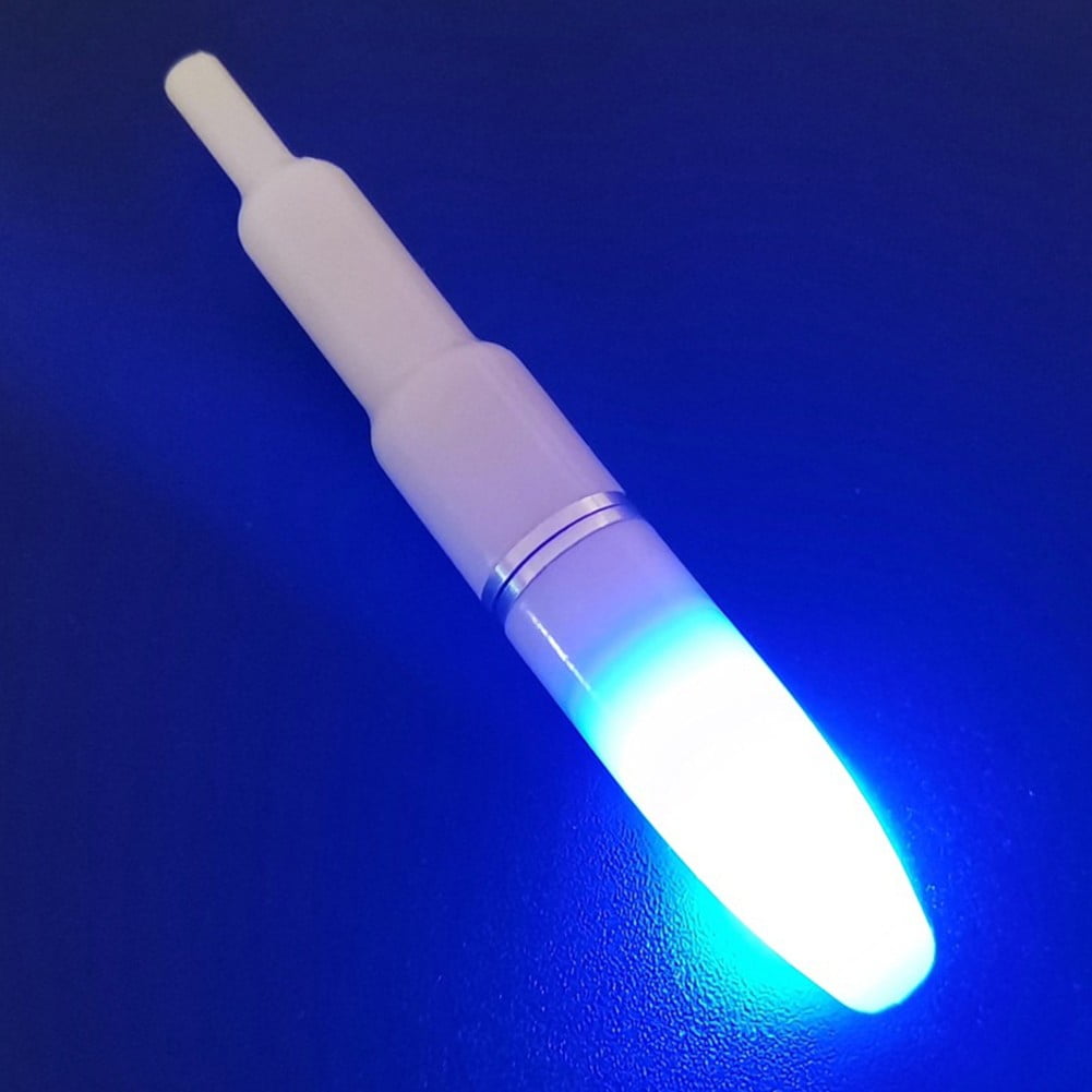 LED Glow Night Fishing Stick Light Rod Tip Clip Fishing Lightstick Bite ...