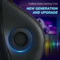 Hoffree Gaming Chair with Speakers High Duty Video Game Chairs with ...