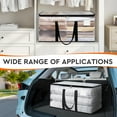 Clear Moving Bags Heavy Duty 8 Pack, Storage Bags with Zipper, Extra ...