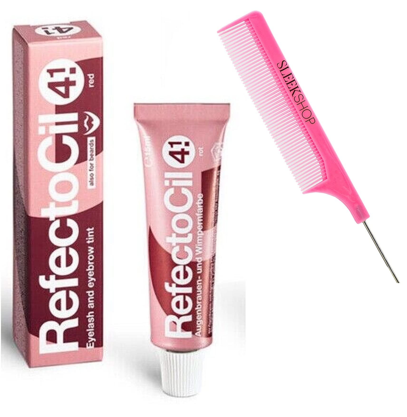 REFECTOCIL Cream Hair Dye Colour, 4.1 RED, Refecto Cil Hair Color ...