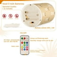 Funny Hamsters Flameless LED Candle Set with Remote, Battery Operated ...