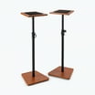 On Stage SMS7500R Wood Studio Adjustable Speaker Stands, Sound System ...