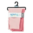 Carter's Child of Mine Baby Girl Pants, 2-Pack, Sizes Preemie-12 Months ...