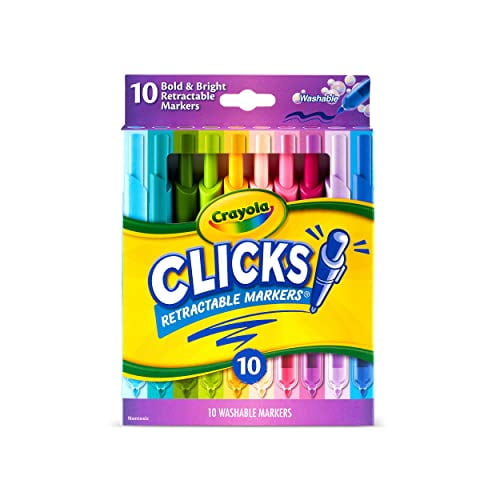 Click here for Crayola Clicks Retractable Markers (10ct)  Washabl... prices