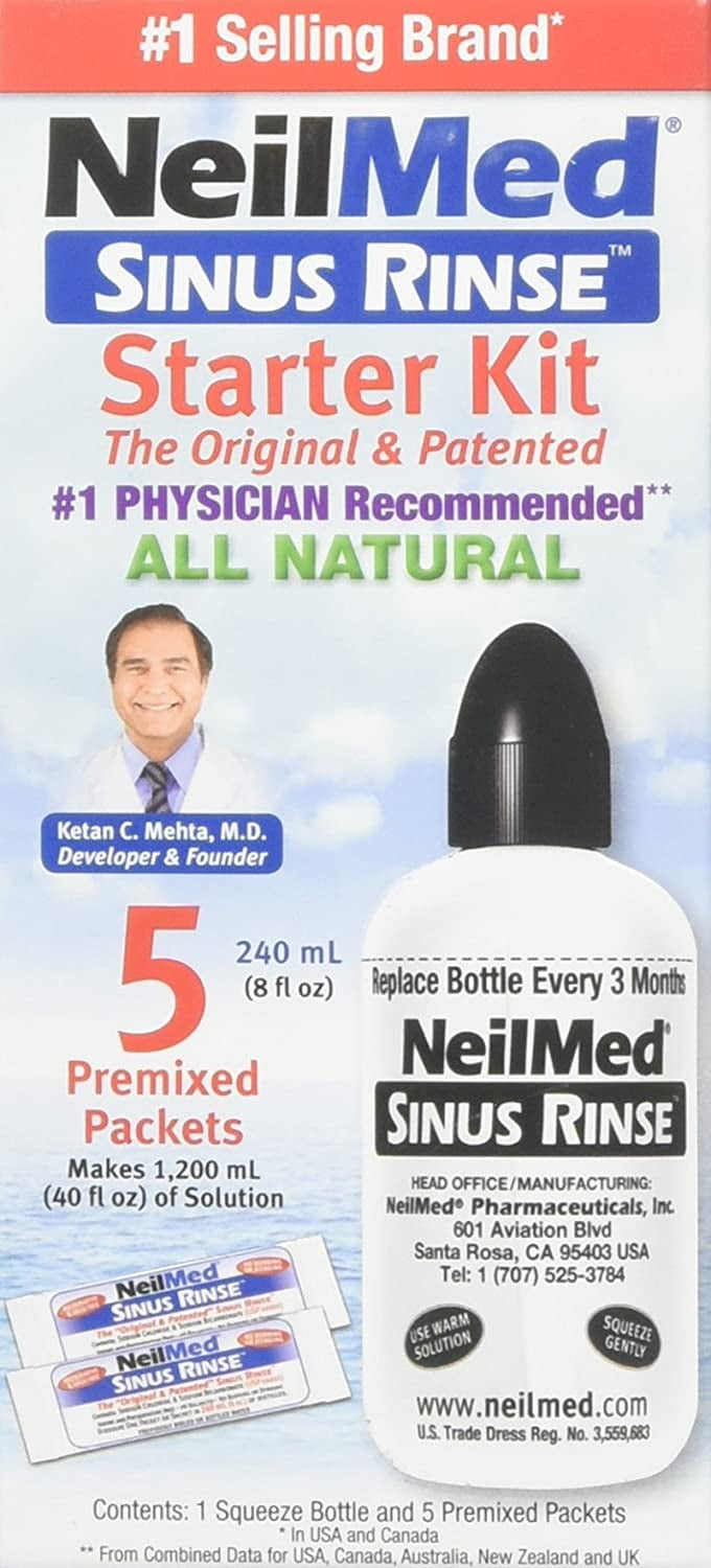 Neilmed Sinus Rinse Starter Kit - Walmart.com
