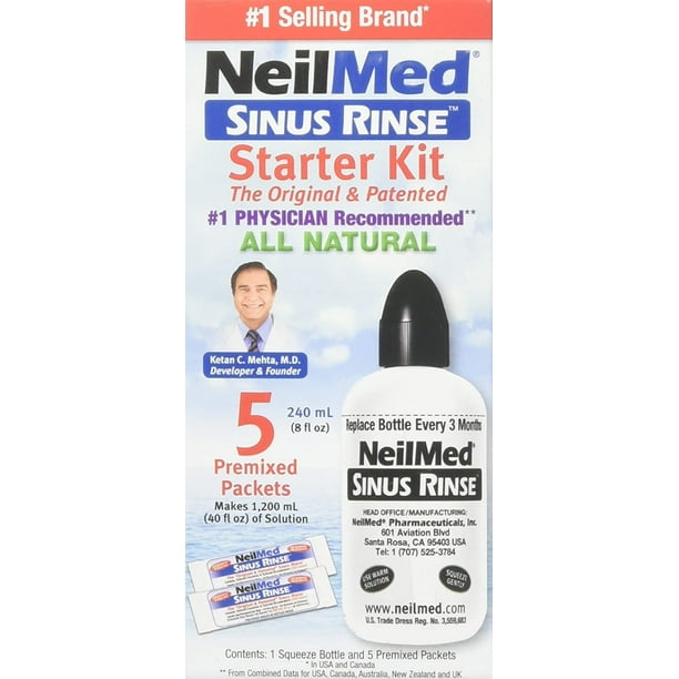 Neilmed Sinus Rinse Starter Kit - Walmart.com