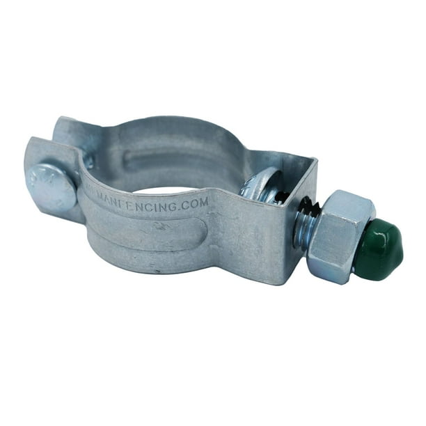 One Man Fencing Livestock Panel T-Post Connector 2 Pack Zinc-plated ...