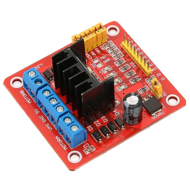LYUMO Dual H Bridge Motor Driver,DC Motor Controller Board,L298N Dual H ...