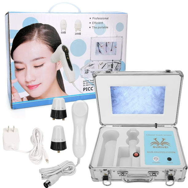 Scalp Hair Follicle Detection Machine,9inch 50X 200X Lens Hair Follicle ...