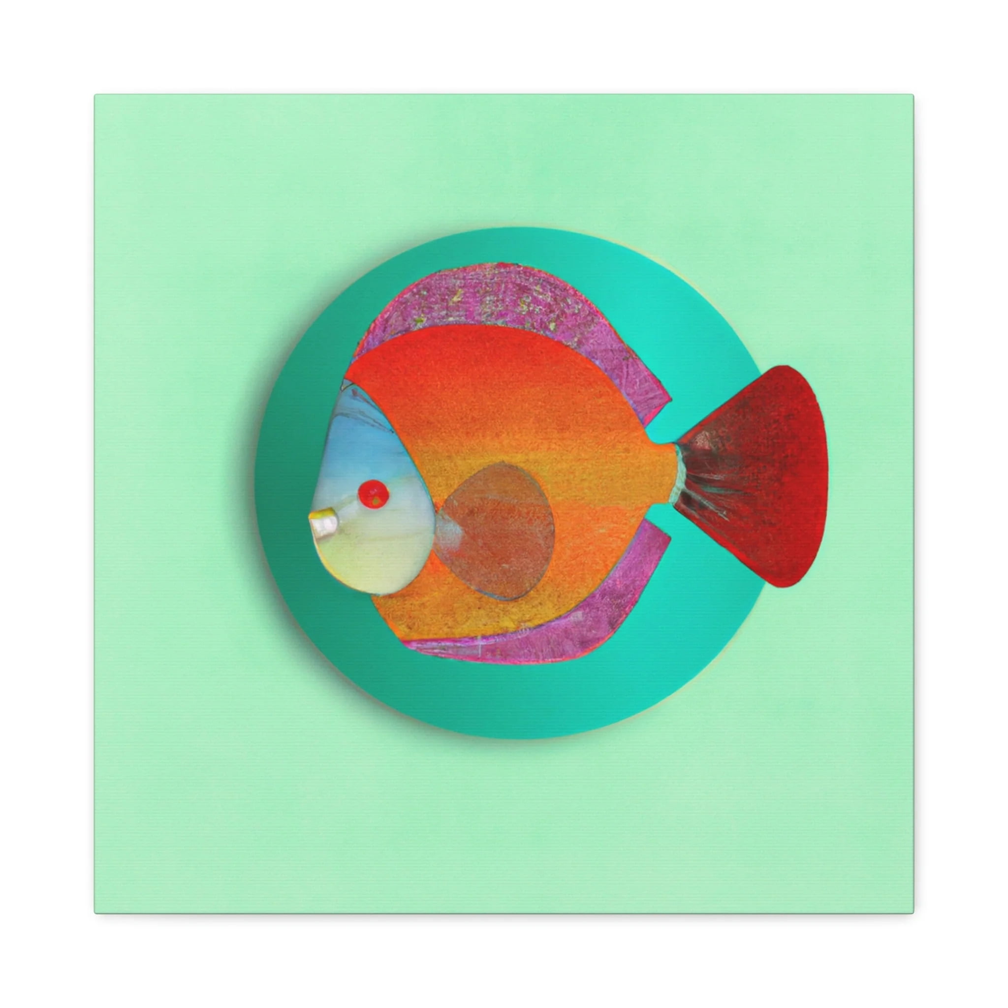 Throwing the Discus - Canvas - Walmart.com