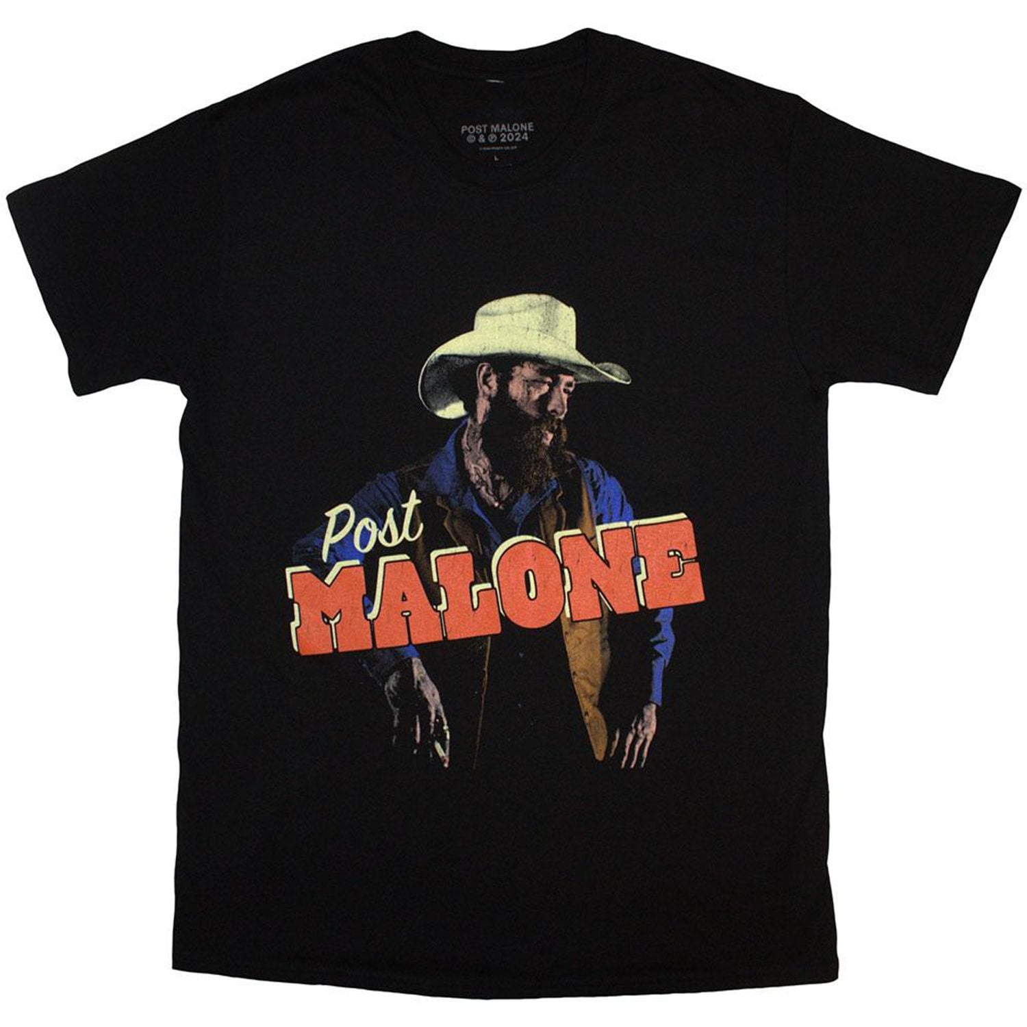 Click here for Post Malone Adult Cowboy T-Shirt Xxl prices