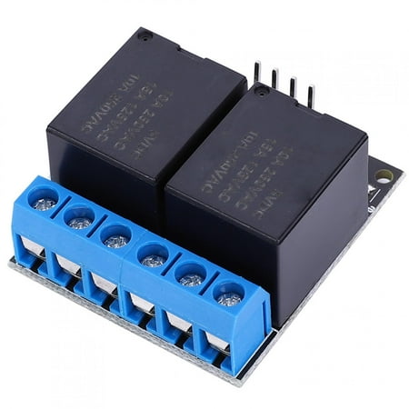 Self-Locking Relay Module, Relay Module, 2 Channel Bistable Metal For ...