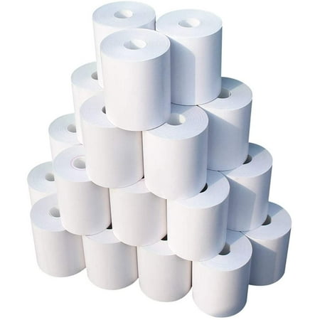 BESTEASY Thermal Receipt Paper, 2 1/4" x 85', Eco-Friendly White ...