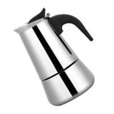 Classic Full Bodied Stainless Steel Coffee Pot, Stovetop Coffee Pot ...