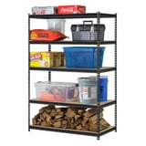 "Muscle Rack 5-Tier Steel Shelf, 48""W x 18""D x 72""H, 4,000 lbs ...