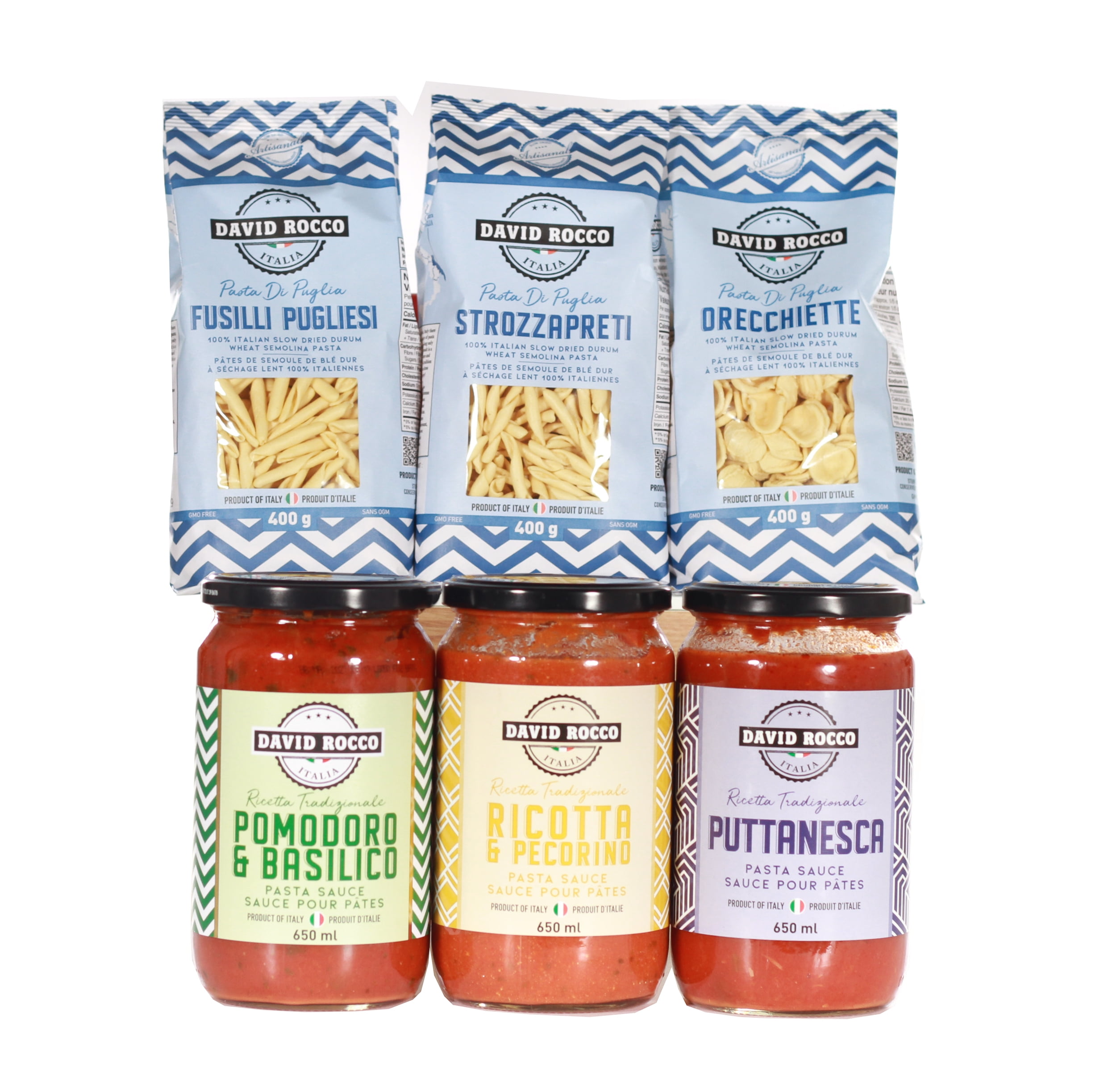 David Rocco 6pc Pasta & Sauce Bundle - Walmart.ca