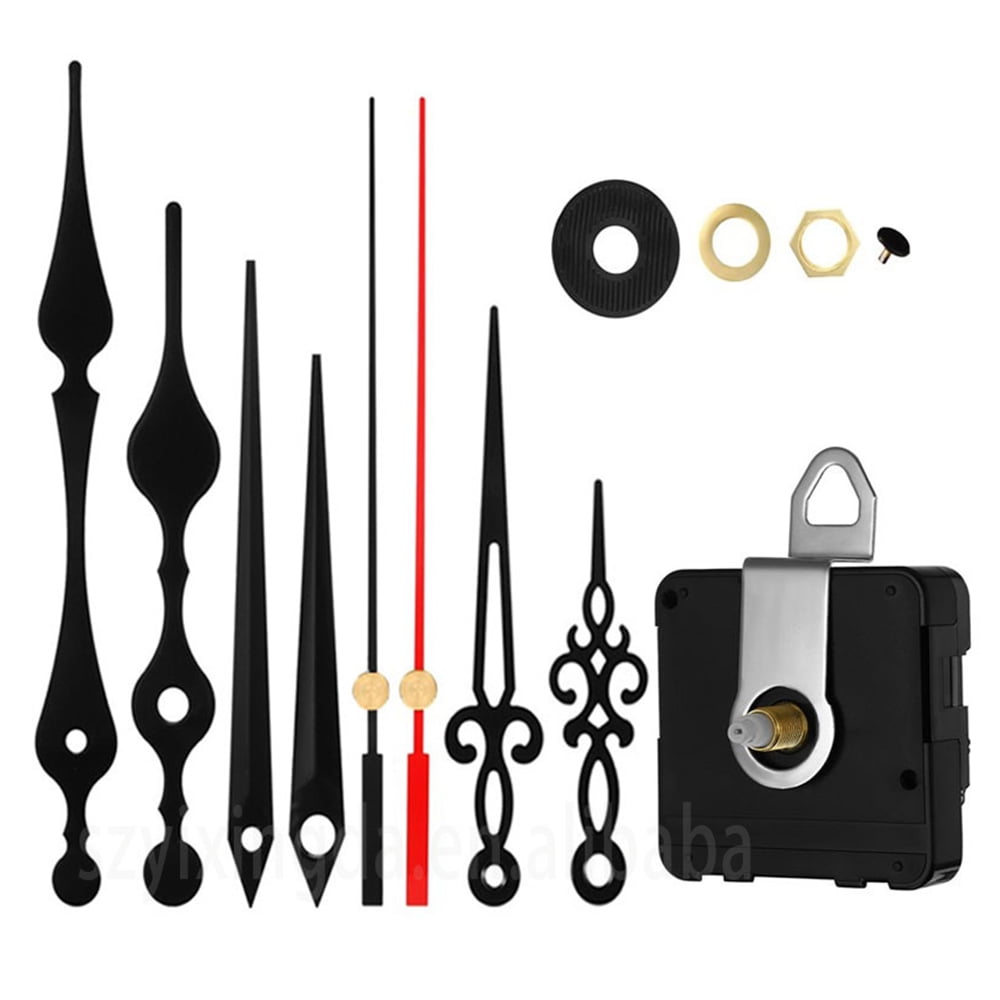 Wall Clock Mechanism Parts Motor Replacement DIY Clock Movement Kits ...