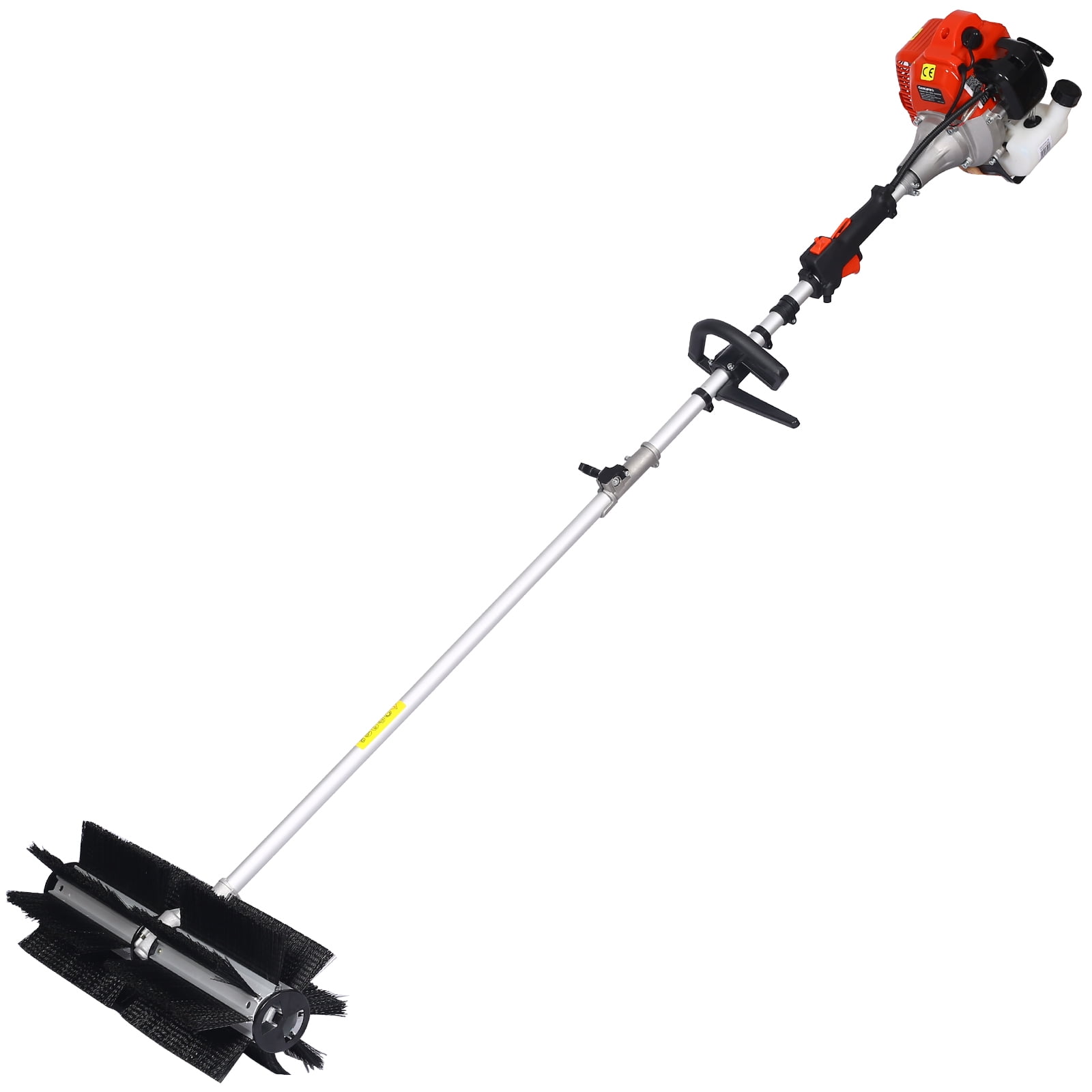 SYNGAR Snow Sweeper Machine, 52CC 2-Stroke Handheld Gas Powered Broom ... SYNGAR Snow Sweeper Machine, 52CC 2-Stroke Handheld Gas Powered Broom ...