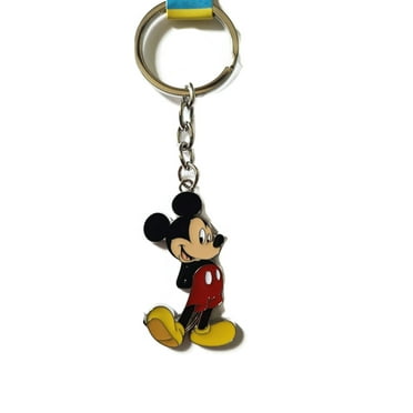 Disney Mickey Mouse PVC Keychain - Licensed Soft Touch Gift Toy 25091 ...