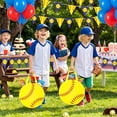 CCOCC 12 Pcs Softball Party Favor Bags 10 × 10 Inch Softball Gift Bags ...