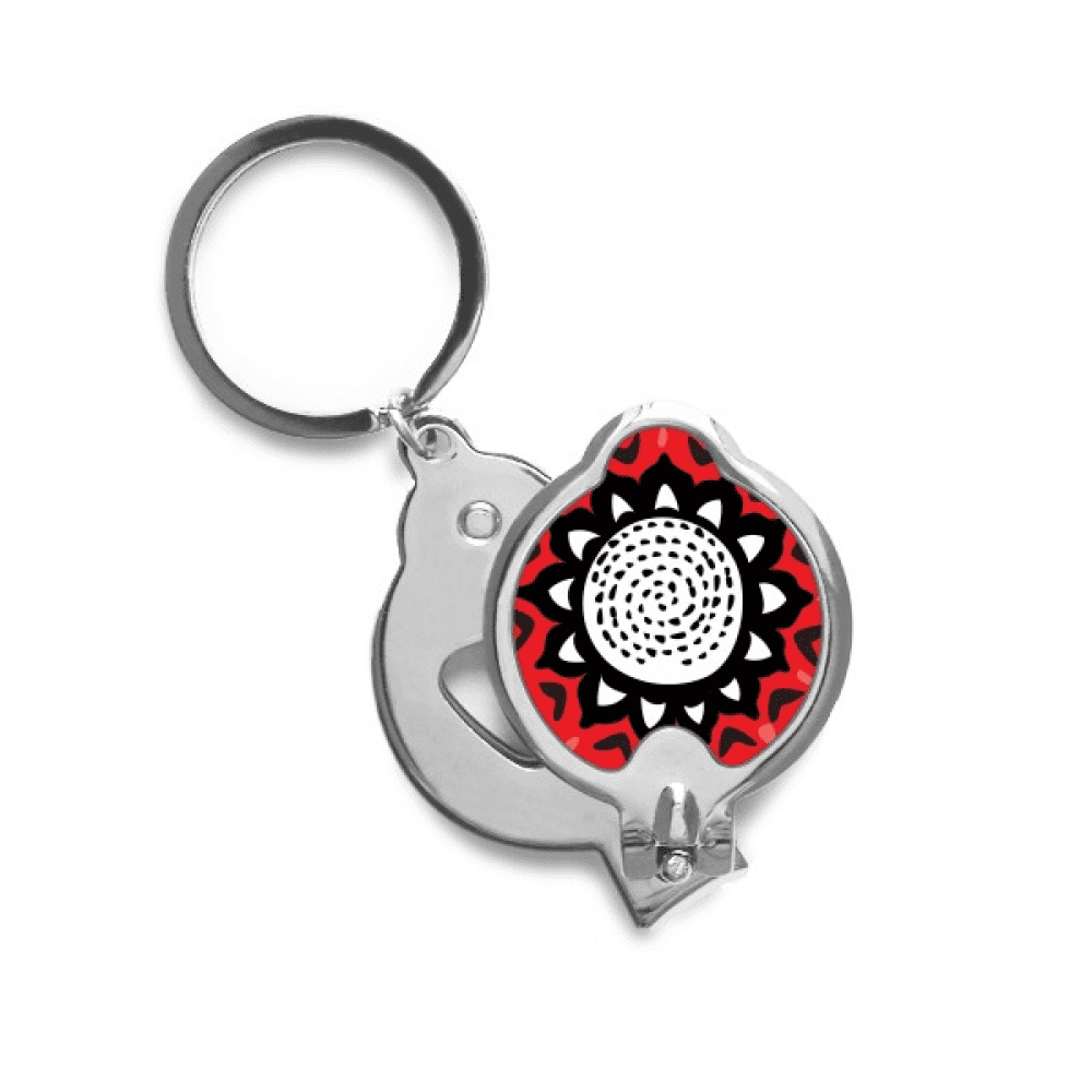 Sunflower Outline Mexico Totems Celebrate Finger Nail Clippers Scissor