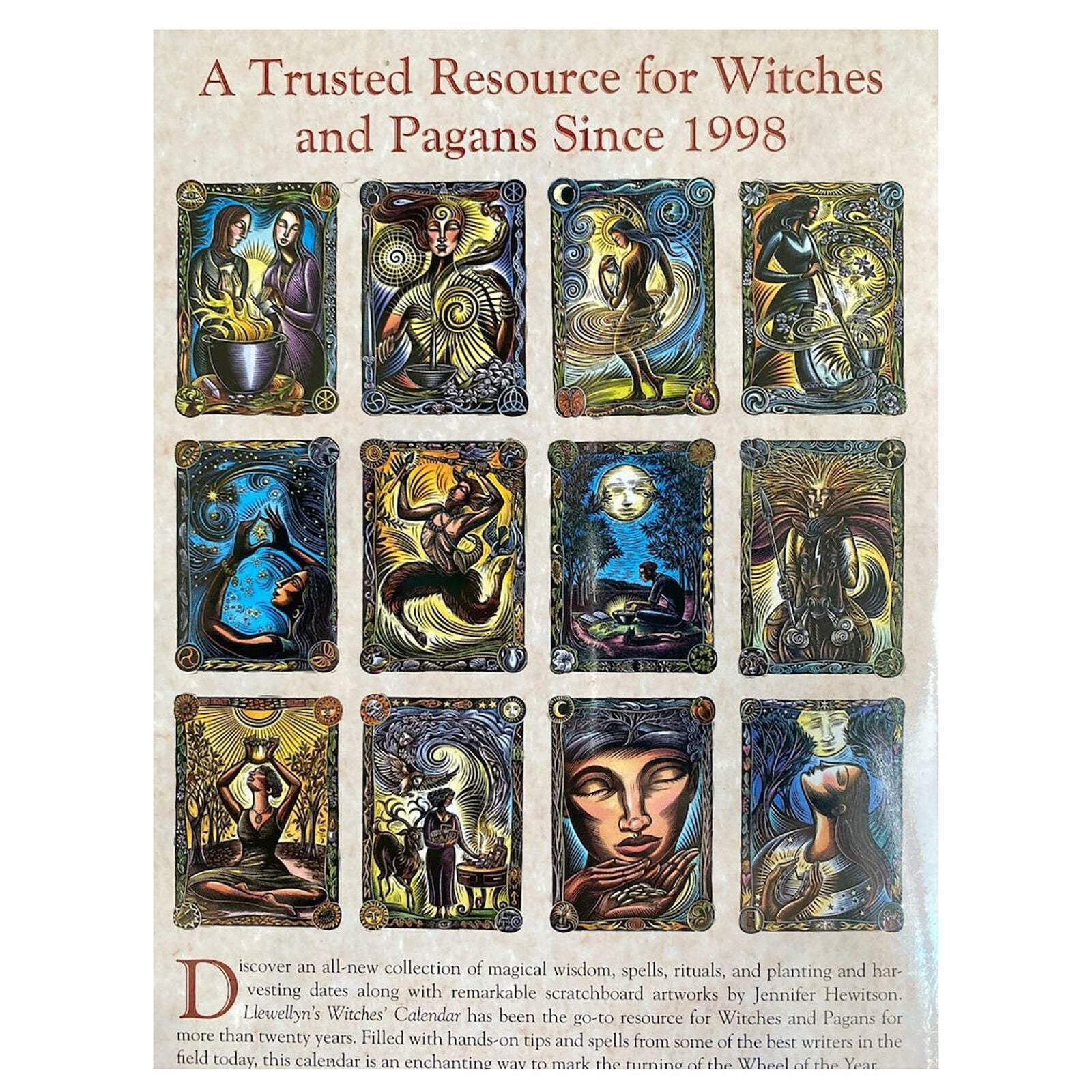 Llewellyn’s 2022 Witches’ Calendar – Wall Calendar with Interesting ...