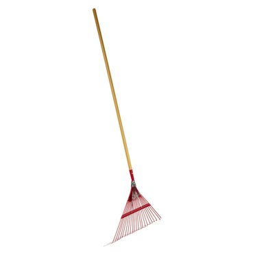Flexrake 19" Steel Head Lawn Rake - Walmart.com