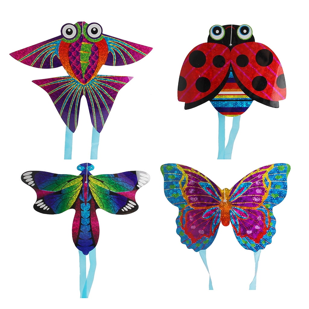HGYCPP Cartoon Insect Aircraft Mini String Flying Kites Toy Children ...