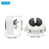 Uxcell T5 Fluorescent Light Holder, 12 Pack G5 Lamp Base LED ...