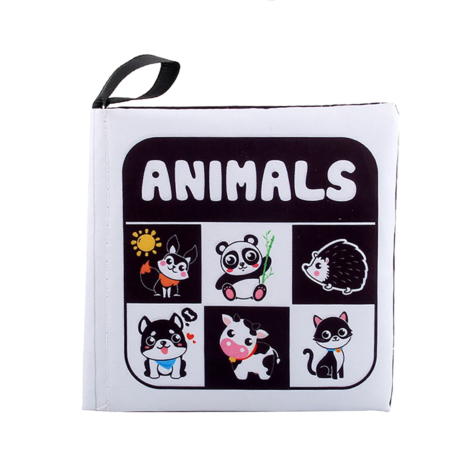 Click here for Qfl Soft Baby Cloth Book Infant Educational Black... prices