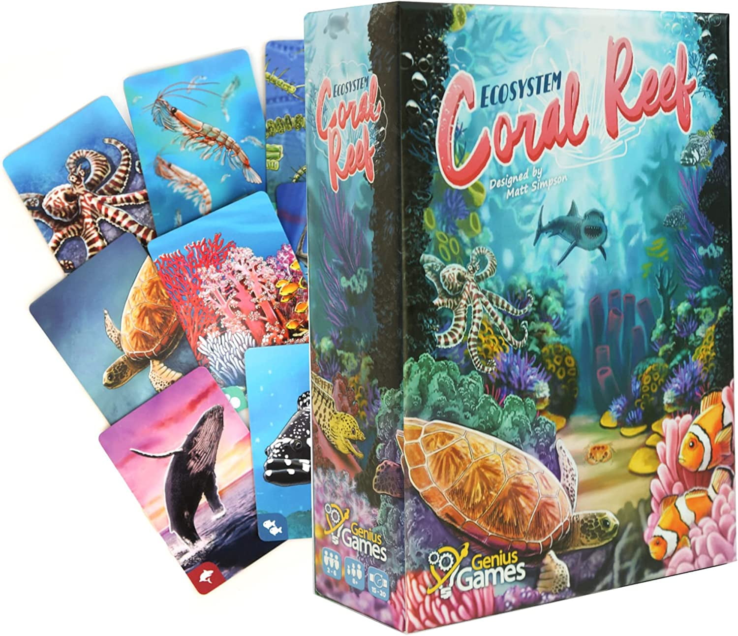 Ecosystem: Coral Reef: An Ocean Board Game about Biodiversity and Food ...