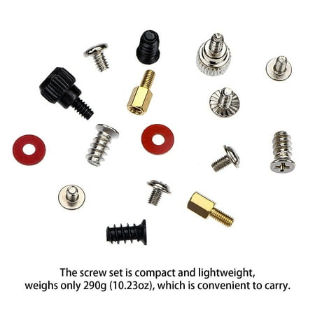 362pcs Computer Screws Steel Desktop Screw Set Portable Computer Case ...