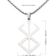 Classic Symbol Pendant Chain Necklace[v195] - Walmart.com