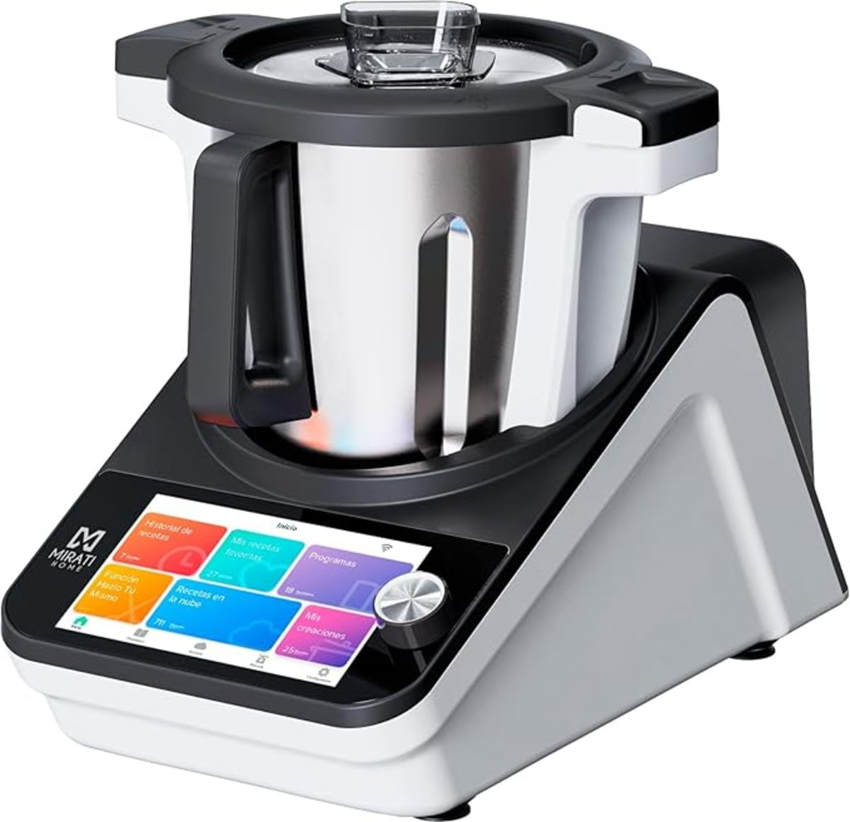 Robot De Cocina MIRATI HOME Pantalla touch 7 4.8 litros 16 funciones ...