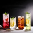 ACDANC 2026 New 4Pcs Cocktail Glasses,Sleek Cup Body Glasses Drinking ...