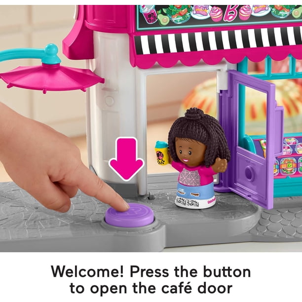Barbie City Adventures CafÃ© And Cab Playset By Little People - Walmart.ca