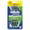 Sensor3 Sensitive Men's Disposable Razor, 8 Razors - Walmart.com